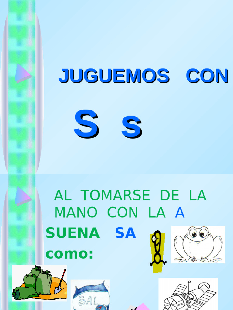 Escritura y Sonido de Letras S | PDF