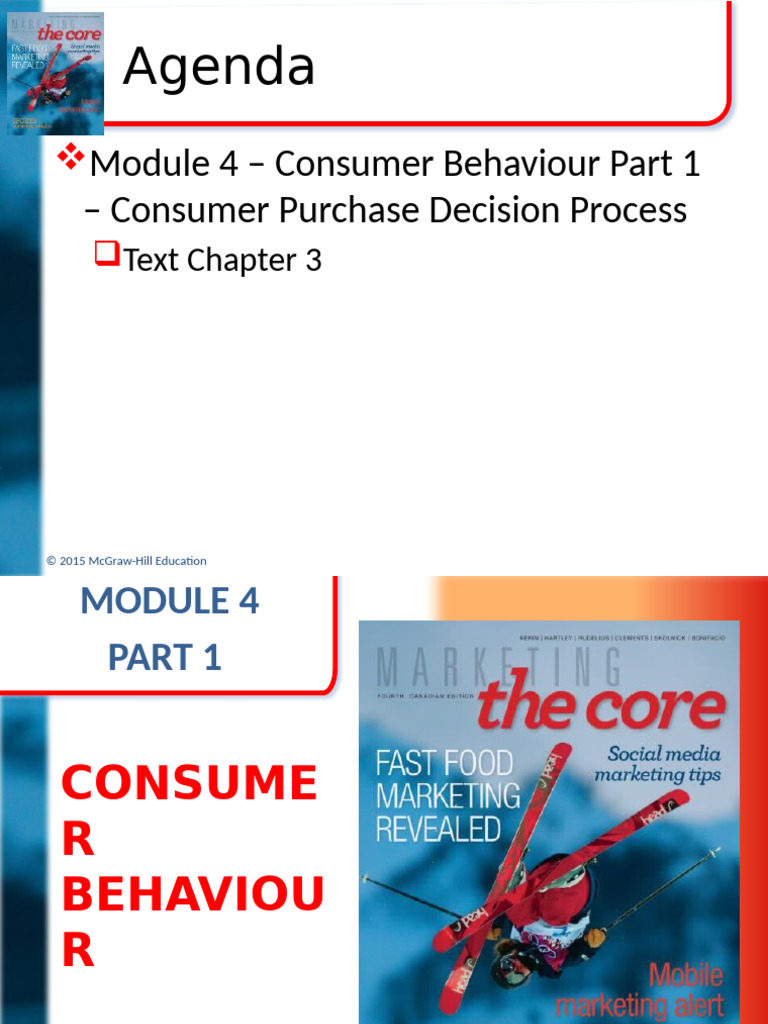 Module 4 Consumer Behaviour Part 1 | PDF | Behavior | Behavioural Sciences