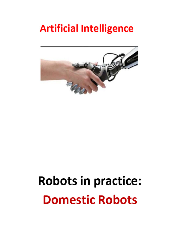 Unit 1 - Domestic Robots | PDF | Robot | Robotics