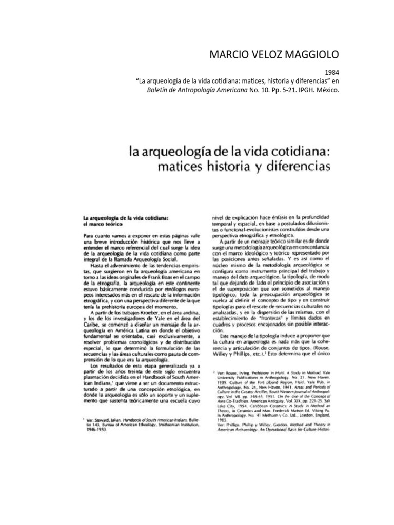 Marcio Veloz Maggiolo | PDF