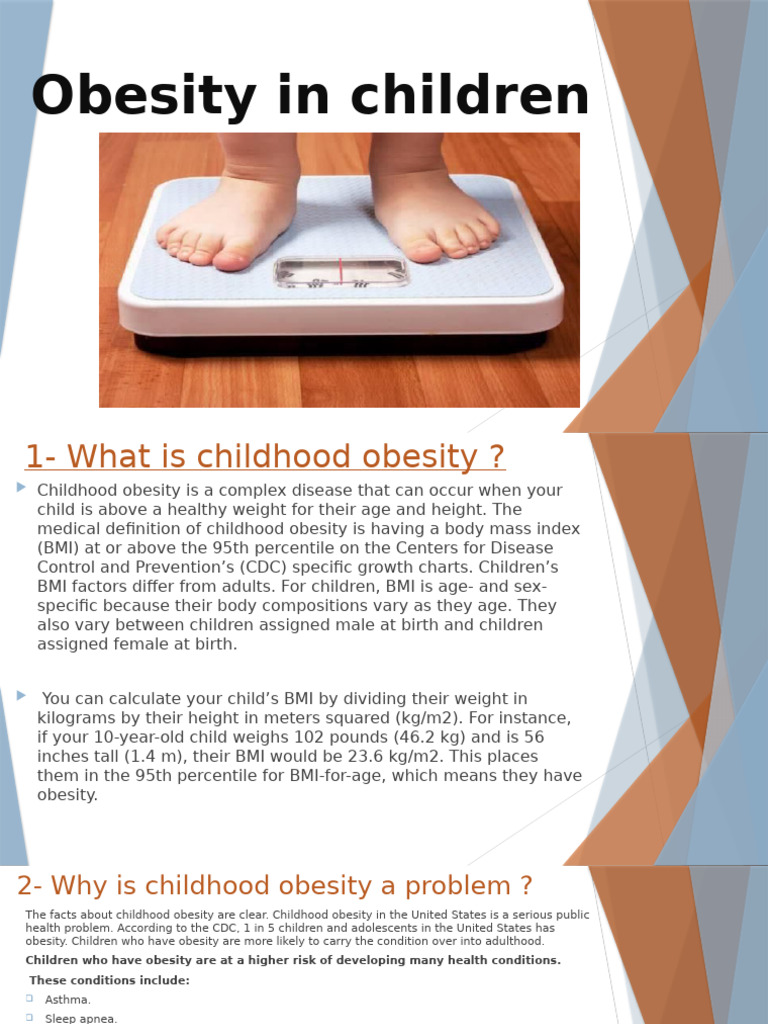 Understanding Childhood Obesity Risks | PDF | Obesity | Childhood Obesity