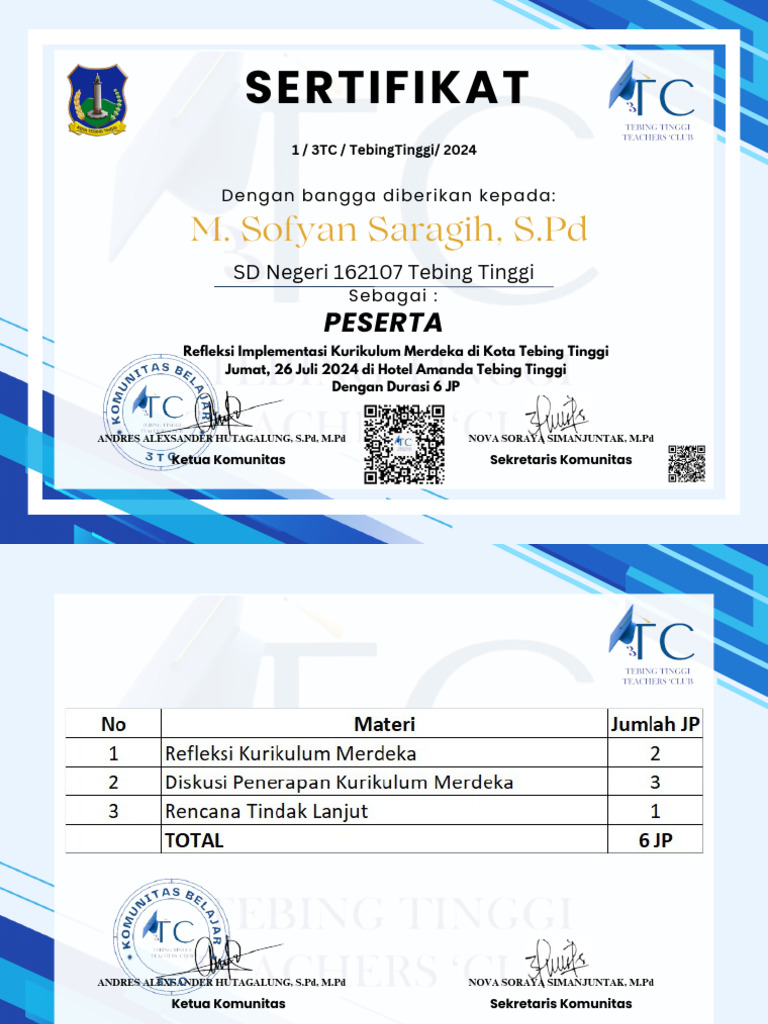 Fiks Sertifikat-1 | PDF