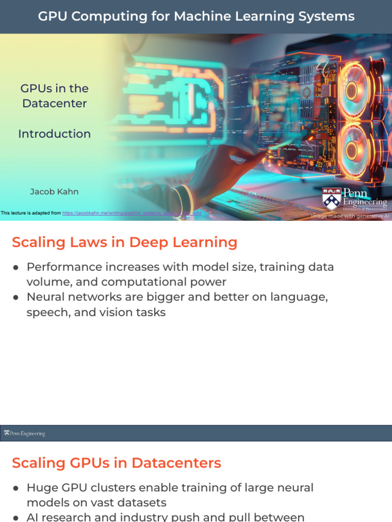 569 - 11 - GPUs in Data Center | PDF | Graphics Processing Unit | Computer Network