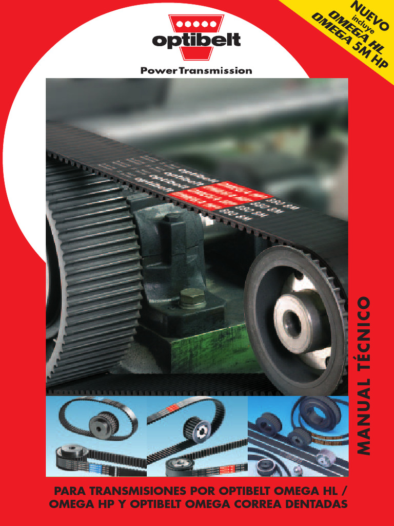 Manual Técnico de Correias Optibelt OMEGA | PDF | Cuerda | Cinturón ...