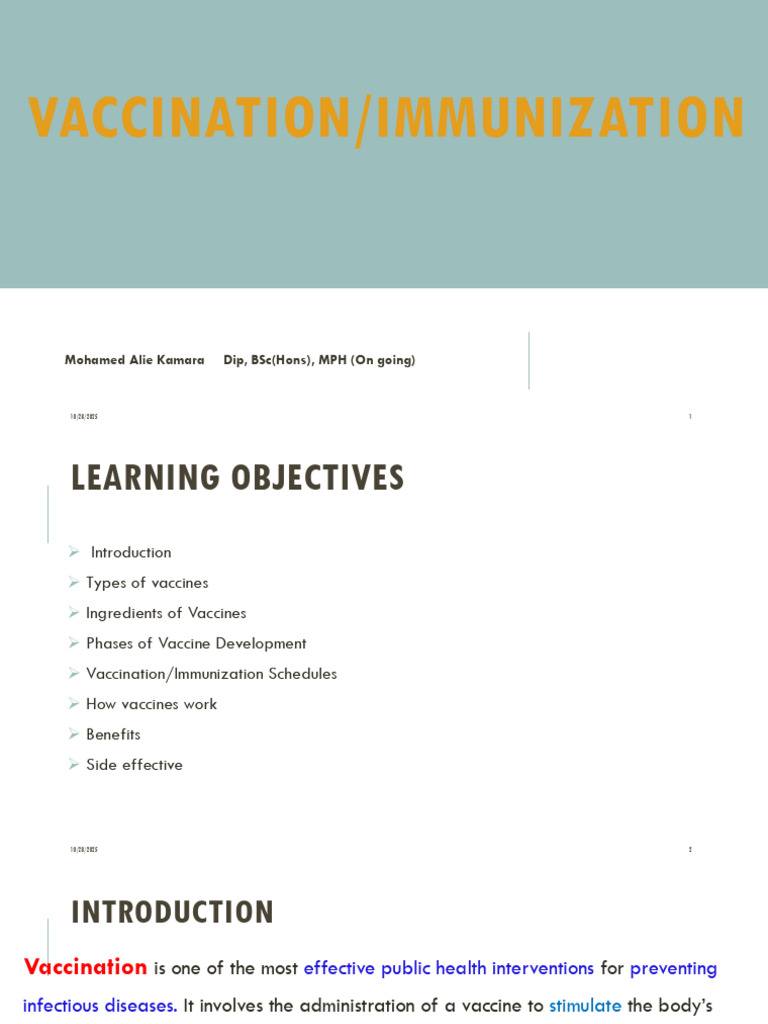 Understanding Vaccination Types and Benefits | PDF | Vaccines | Immune ...