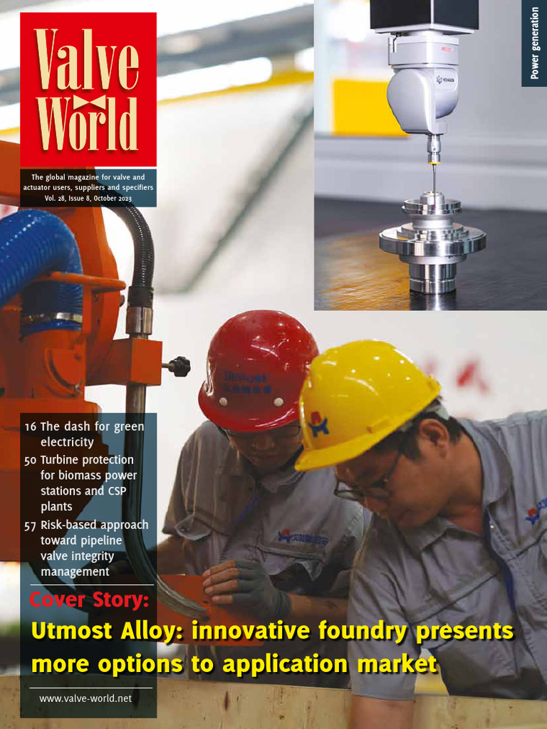 Valve World Magazine October 2023 | PDF | Foundry | Steel