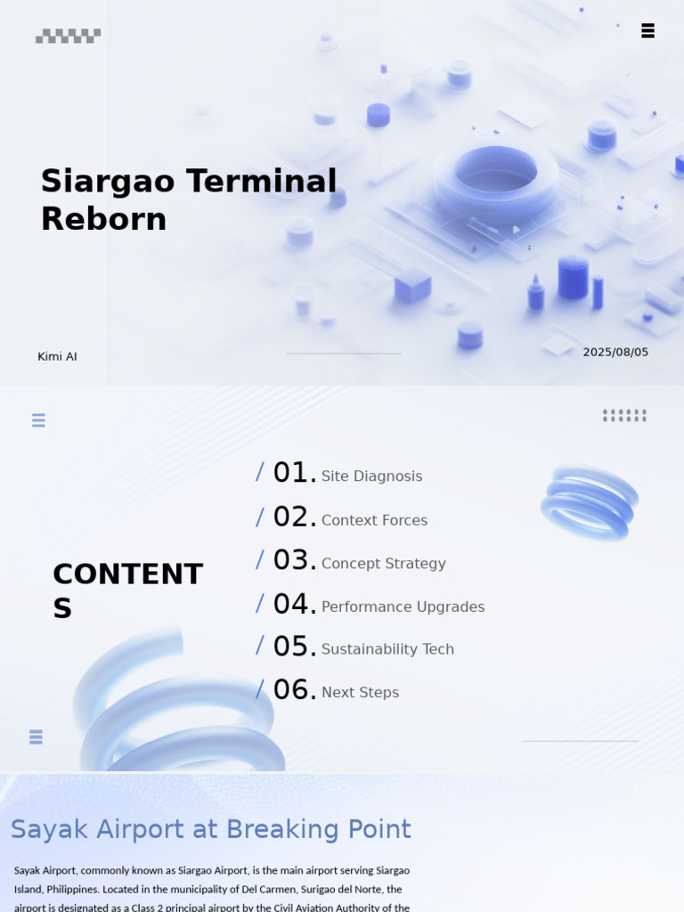 Siargao Airport Expansion Plan | PDF | Airport | Earth Sciences