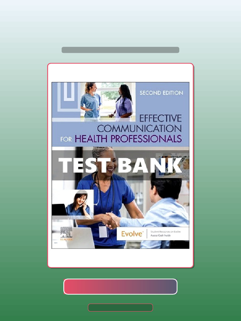 Ultimate Bundle Effective Communication For Health Professionals 2nd ...