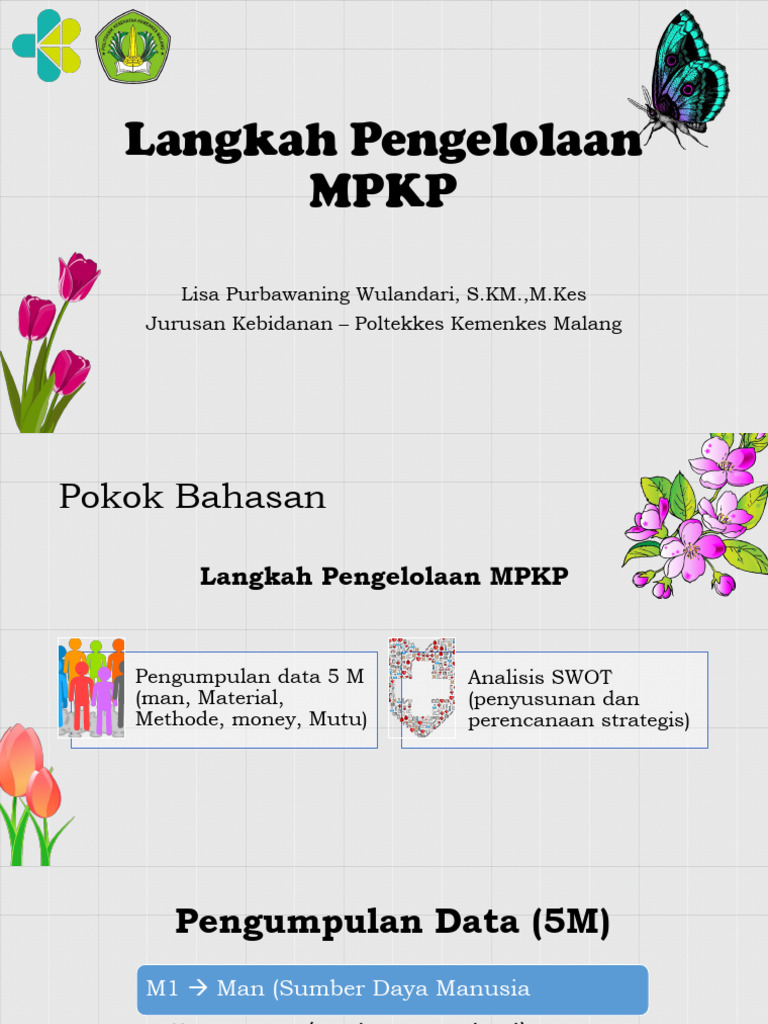 Langkah Pengelolaan MPKP dan Analisis SWOT | PDF