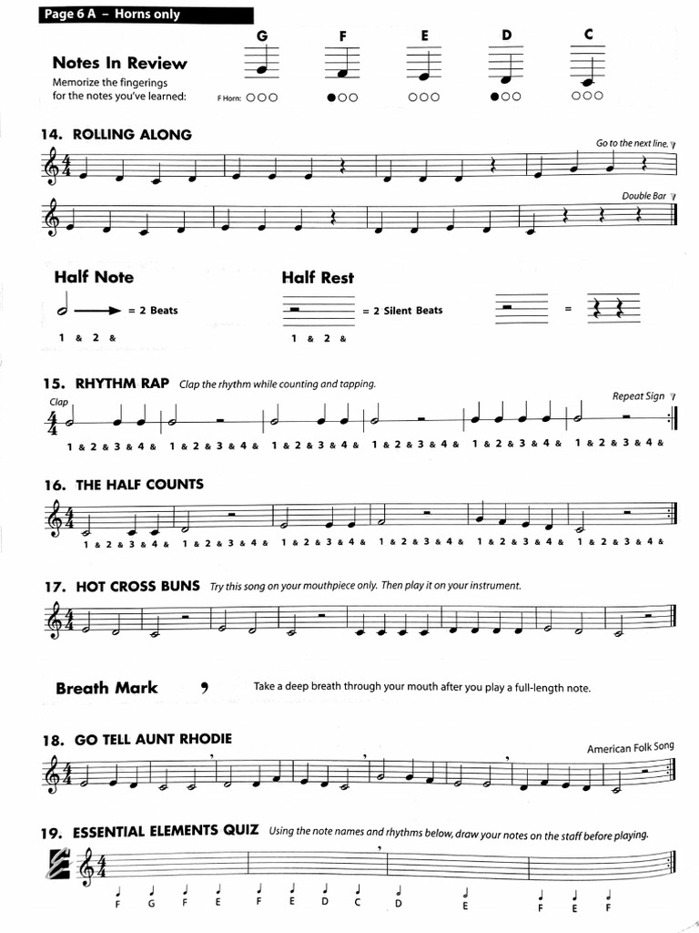 Essential Elements | PDF