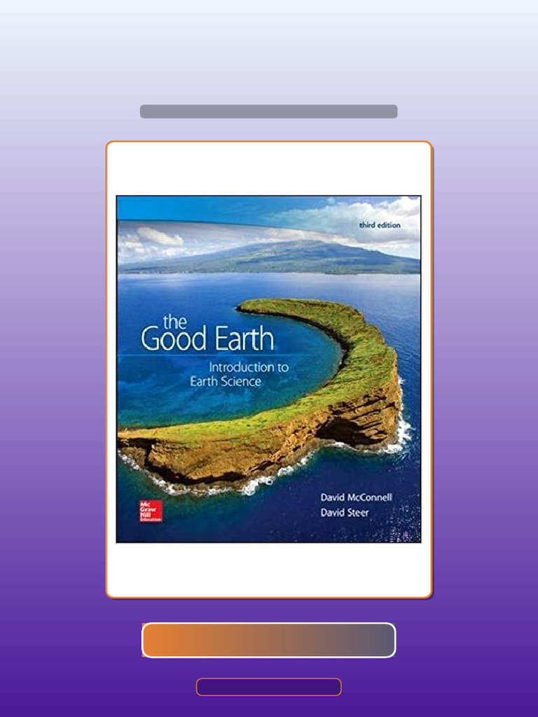 Ultimate Bundle the Good Earth Introduction to Earth Science 3rd ...