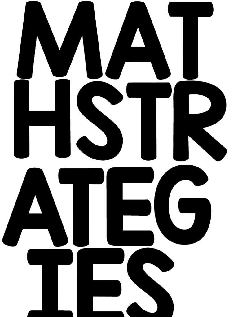 Mathematics Strategies - Addition and Subtraction | PDF