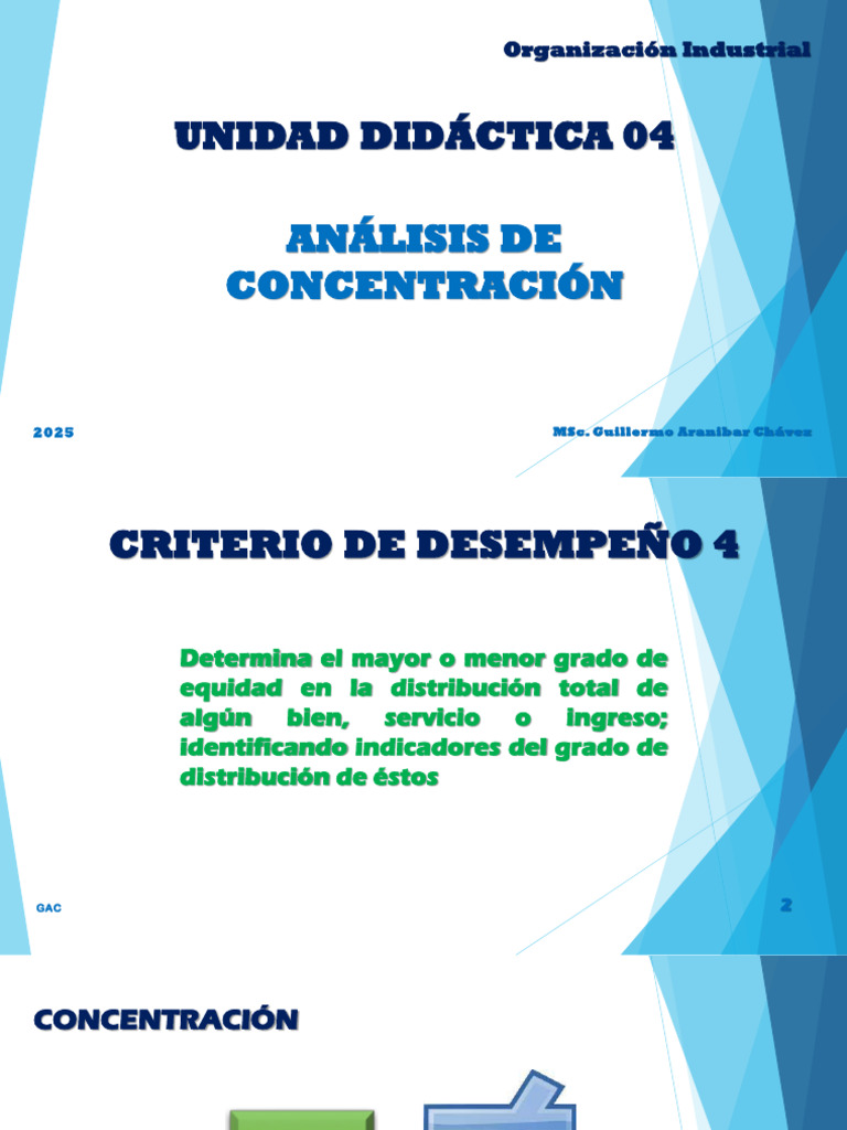 UD04 Análisis de Concentración | PDF | Desigualdad social ...