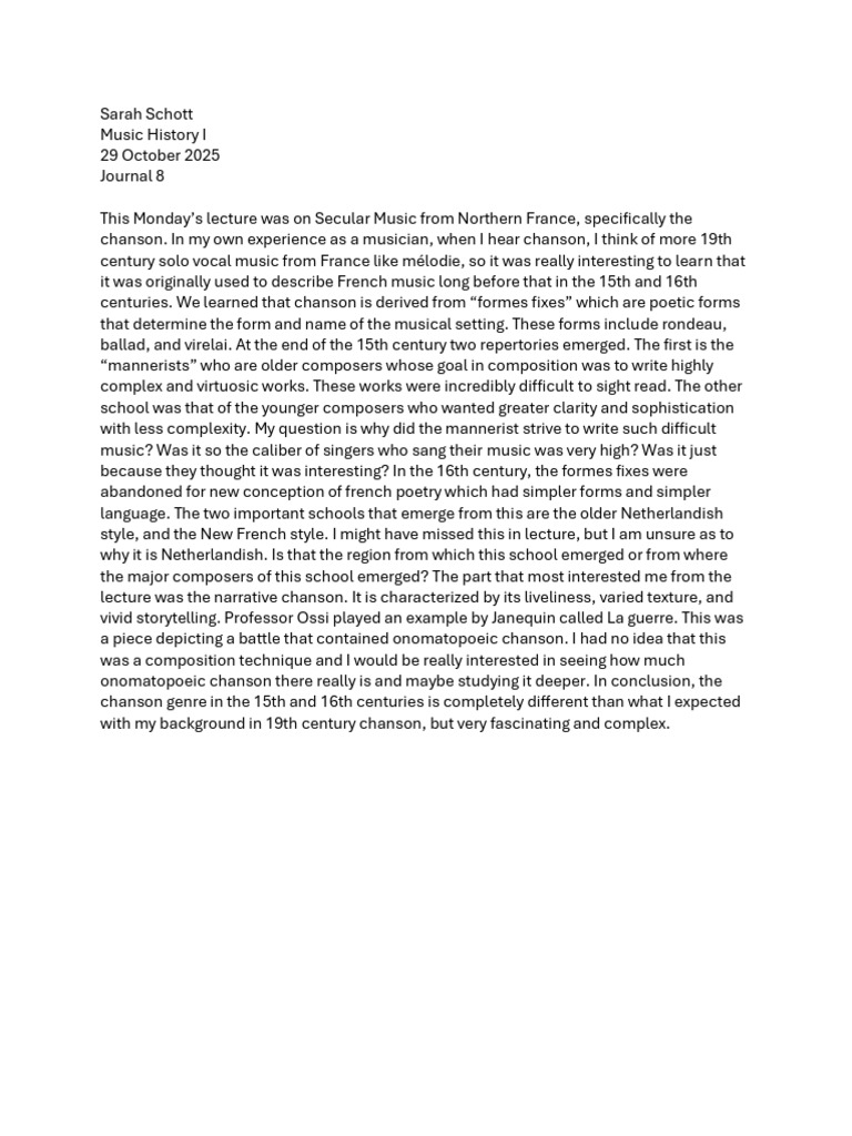 Journal 8 | PDF