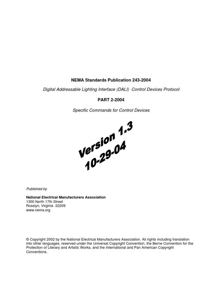 DALI Pt2 V1 - 3 | PDF | Parameter (Computer Programming) | Bit