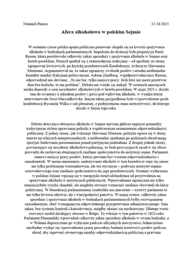 Ponisz Nataniel | PDF
