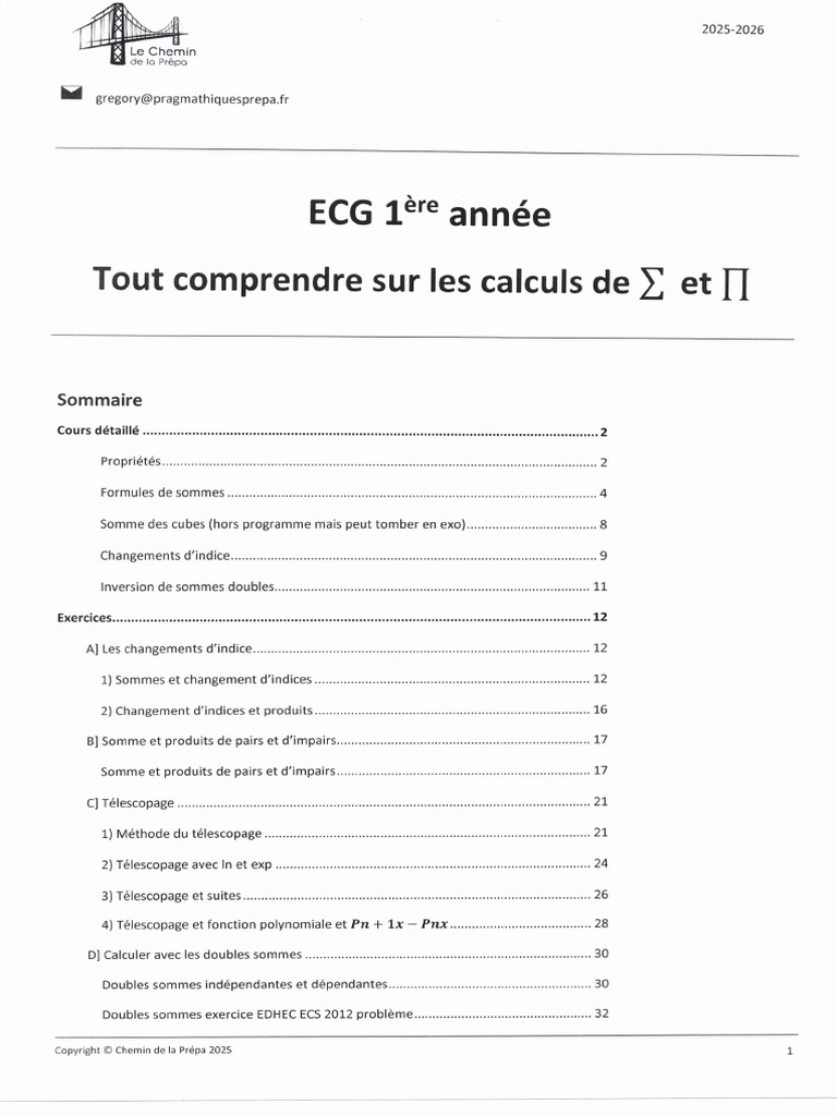 Cours Sur Les Sigma ECG | PDF