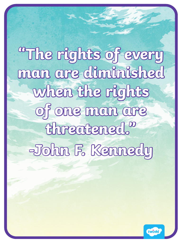 Quotes on Human Rights and Activism | PDF