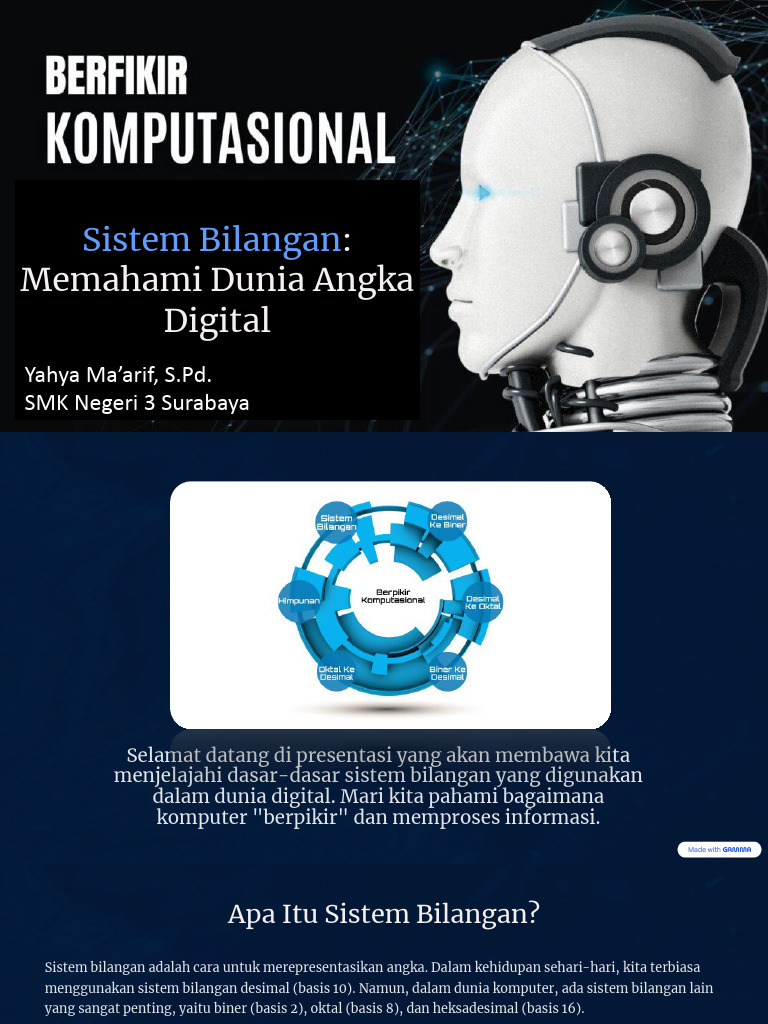 Sistem Bilangan dalam Komputer | PDF