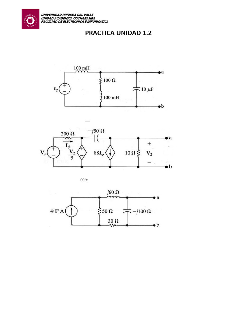 Practica Unidad 12-2 | PDF