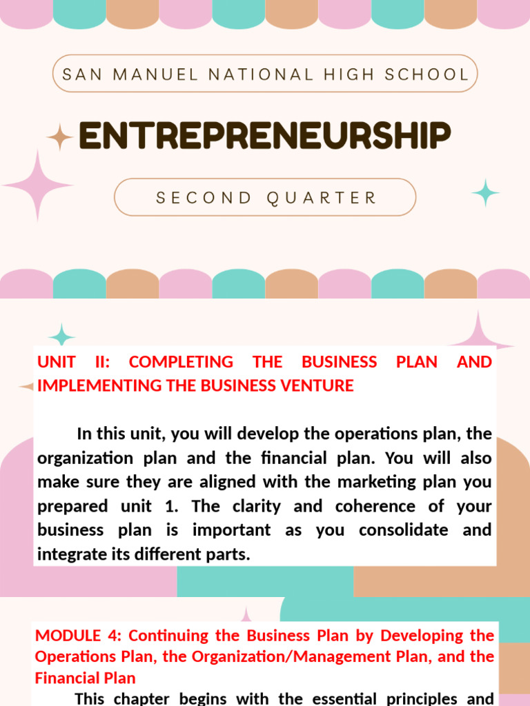 Q2-ENTREP-WK1 | PDF | Product (Business) | Final Good