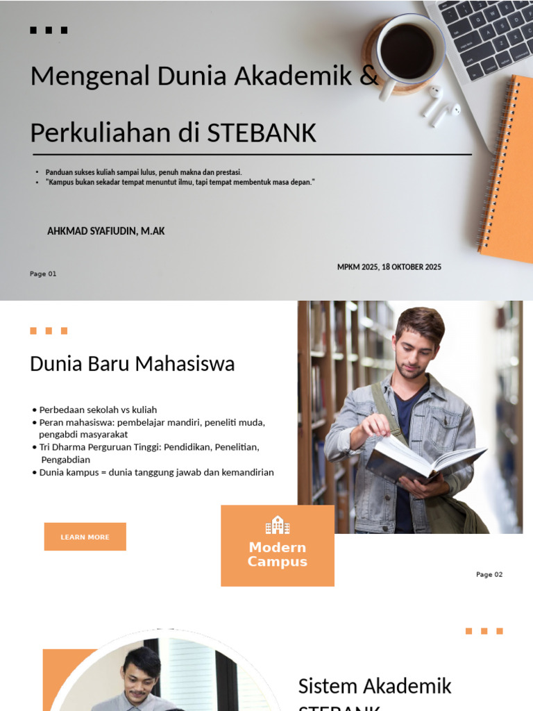 Panduan Sukses Kuliah di STEBANK | PDF