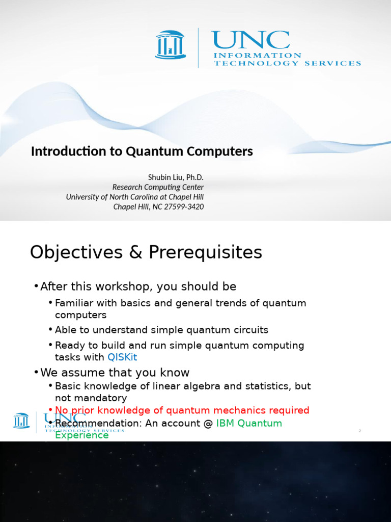 Introduction to Quantum Computers | PDF | Quantum Computing | Quantum ...