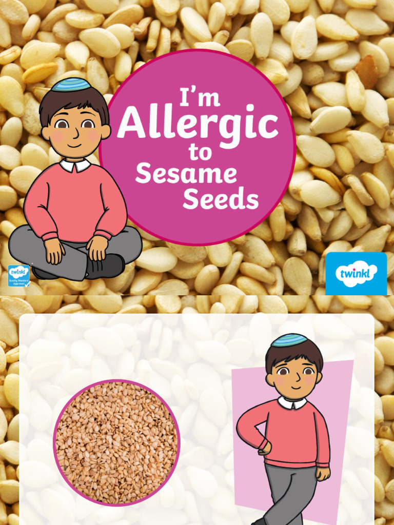 T TP 2548638 I M Allergic To Sesame Seeds Social Scenario Powerpoint ...
