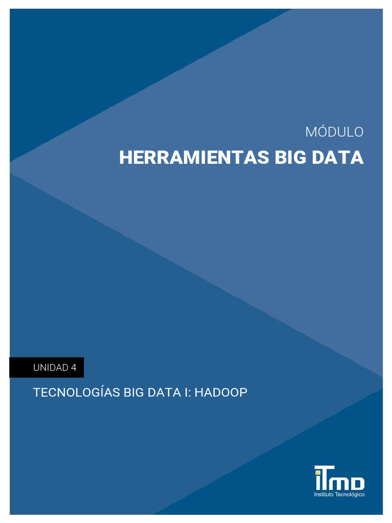 Tecnologías Big Data I: Hadoop | PDF | Apache Hadoop | Mapa reducido