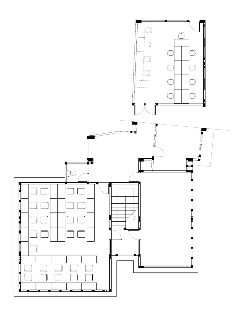 Layout Denah Produksi Dan Arsitek | PDF