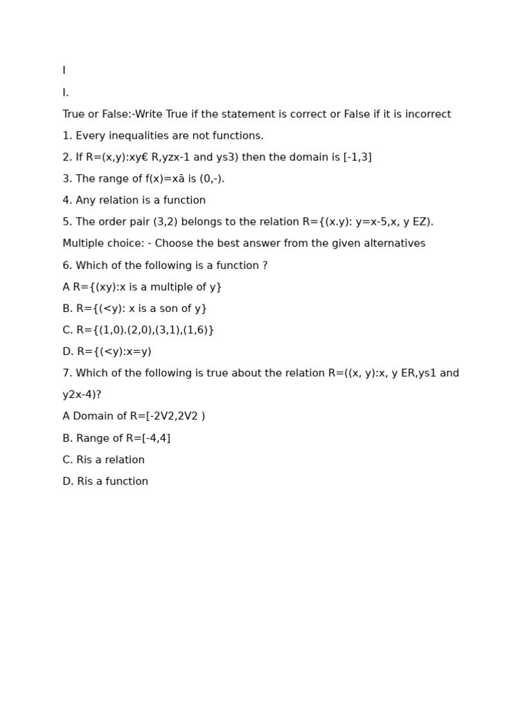Maths Work Sheet | PDF