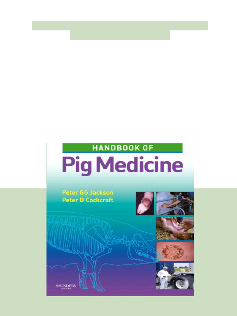 Handbook of Pig Medicine 1st Edition Peter Gg Jackson newest edition ...