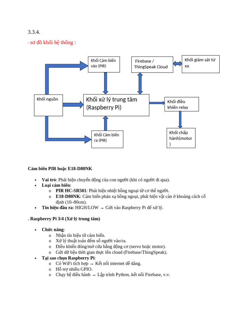 Khối xử lý trung tâm (Raspberry Pi) | PDF