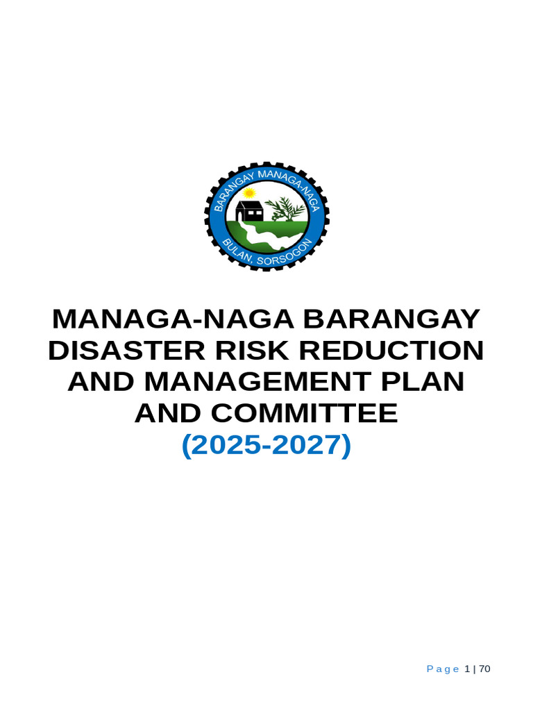 BDRRMP 2025-2027 | PDF