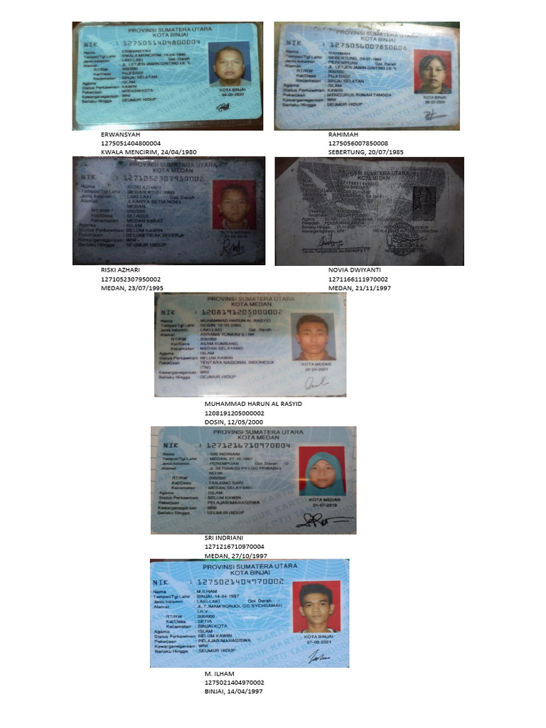 Personal Data Records of Individuals | PDF