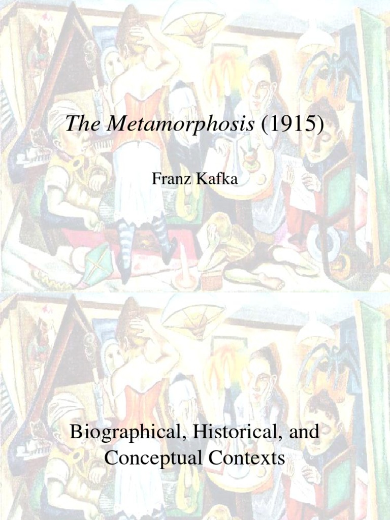 Contexts of Kafka's Metamorphosis | PDF | The Metamorphosis | Franz Kafka