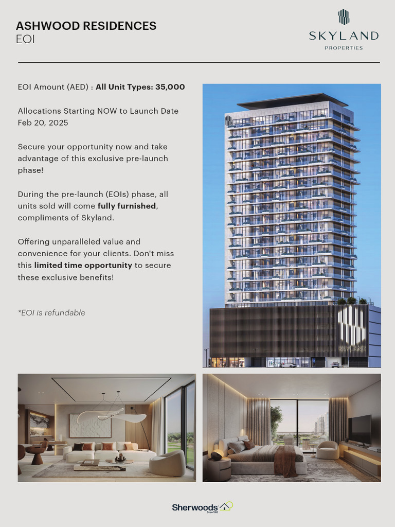 Ashwood Residences EOI | PDF