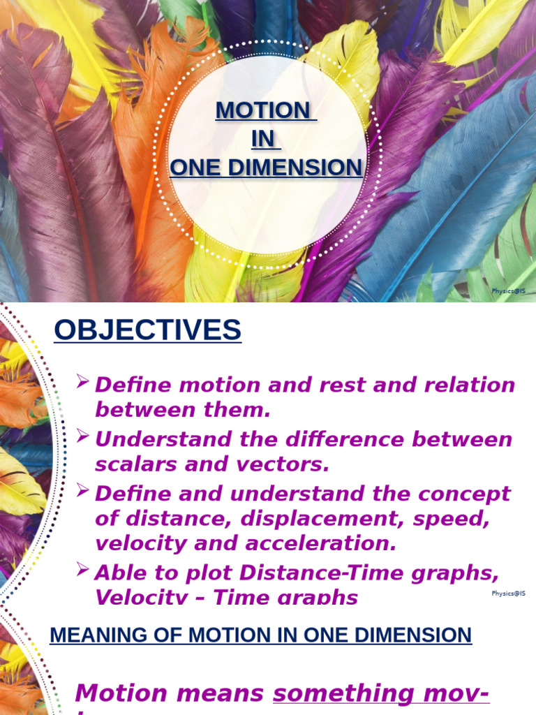 1D Motion | PDF | Acceleration | Velocity