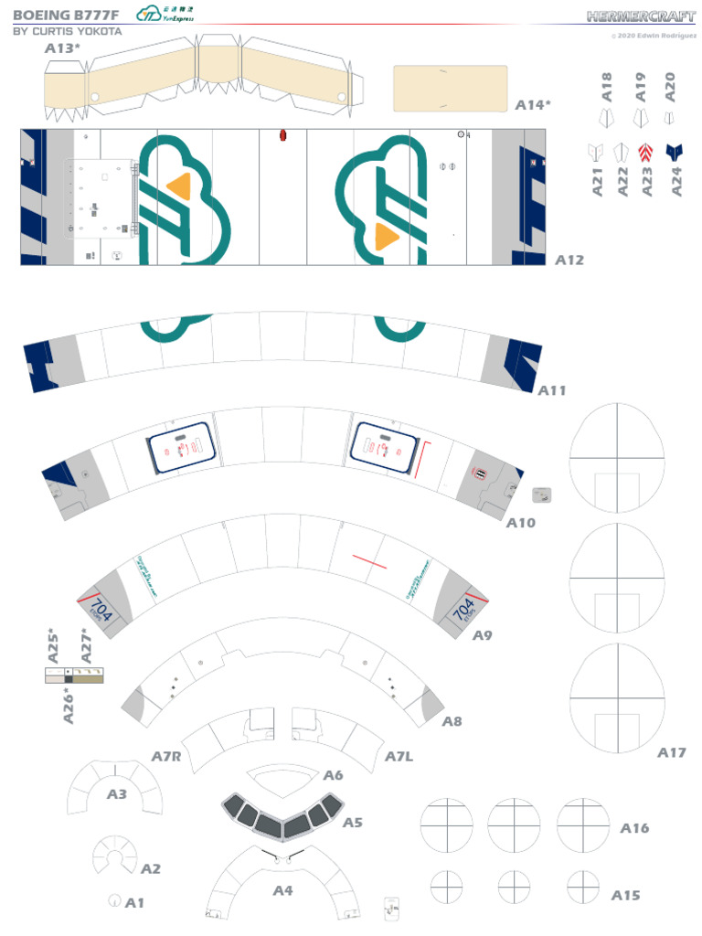 Boeing B777F Access Door Instructions | PDF