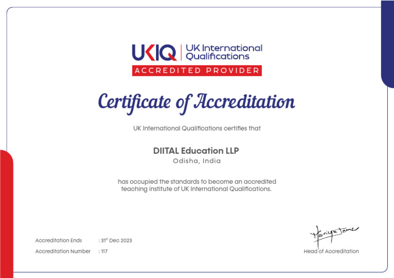 UK International Qualifications Accreditation | PDF