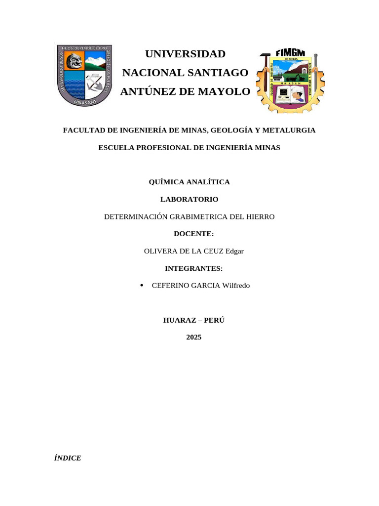 Inf. Lab. N5 | PDF | Química | Ciencias fisicas