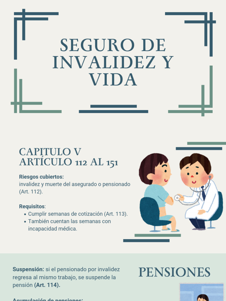 Seguro de Invalidez y Vida - 20250919 - 054732 - 0000 | PDF | Pensión | Salario