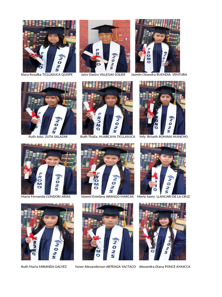 Fotos de La Promocion 2025 | PDF