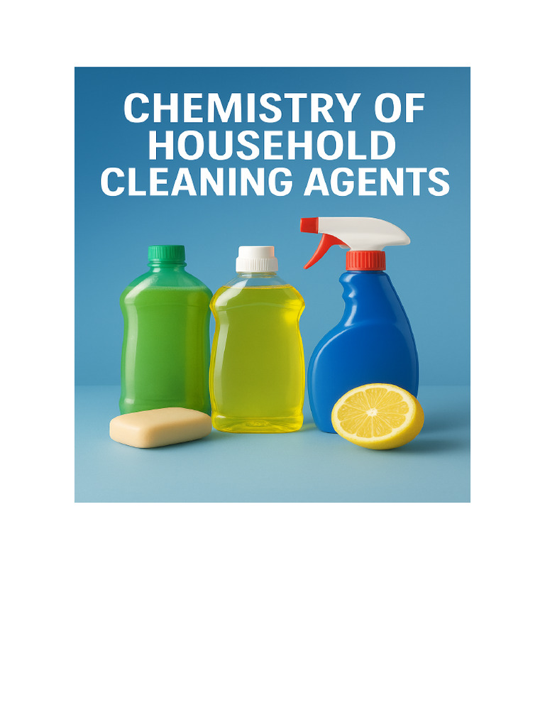 Understanding Cleaning Agents and Chemistry | PDF