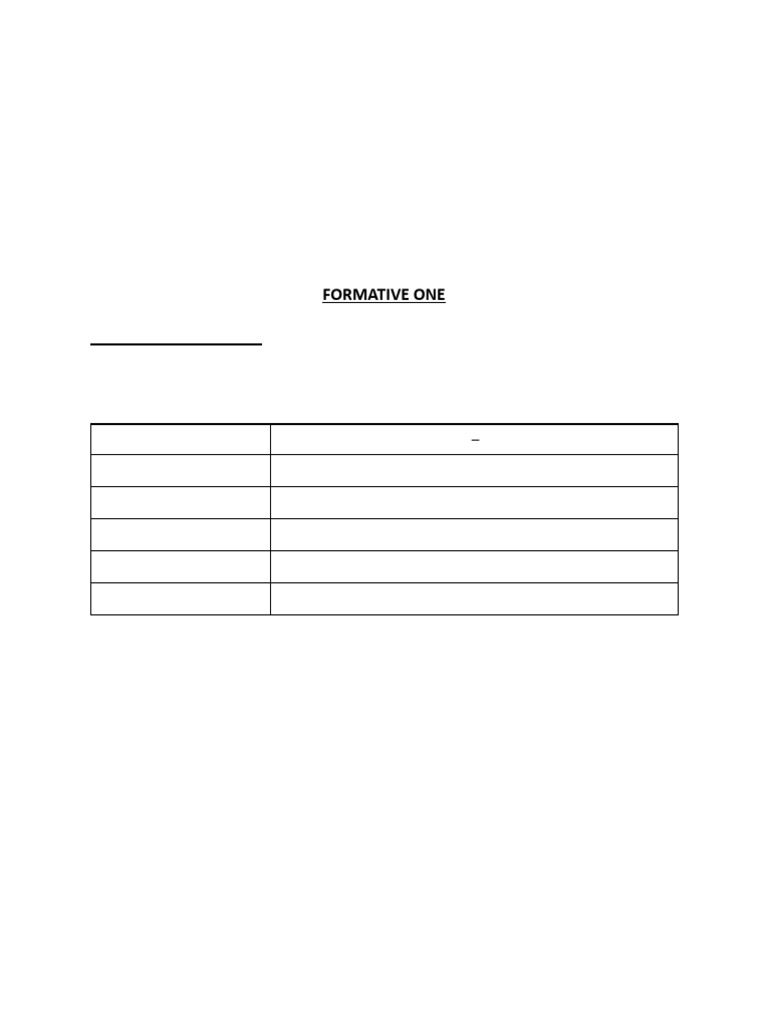 Formative One Myp 2 Chess | PDF