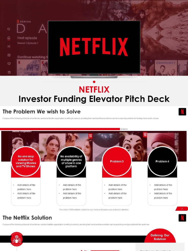 Netflix Pitch Deck | PDF