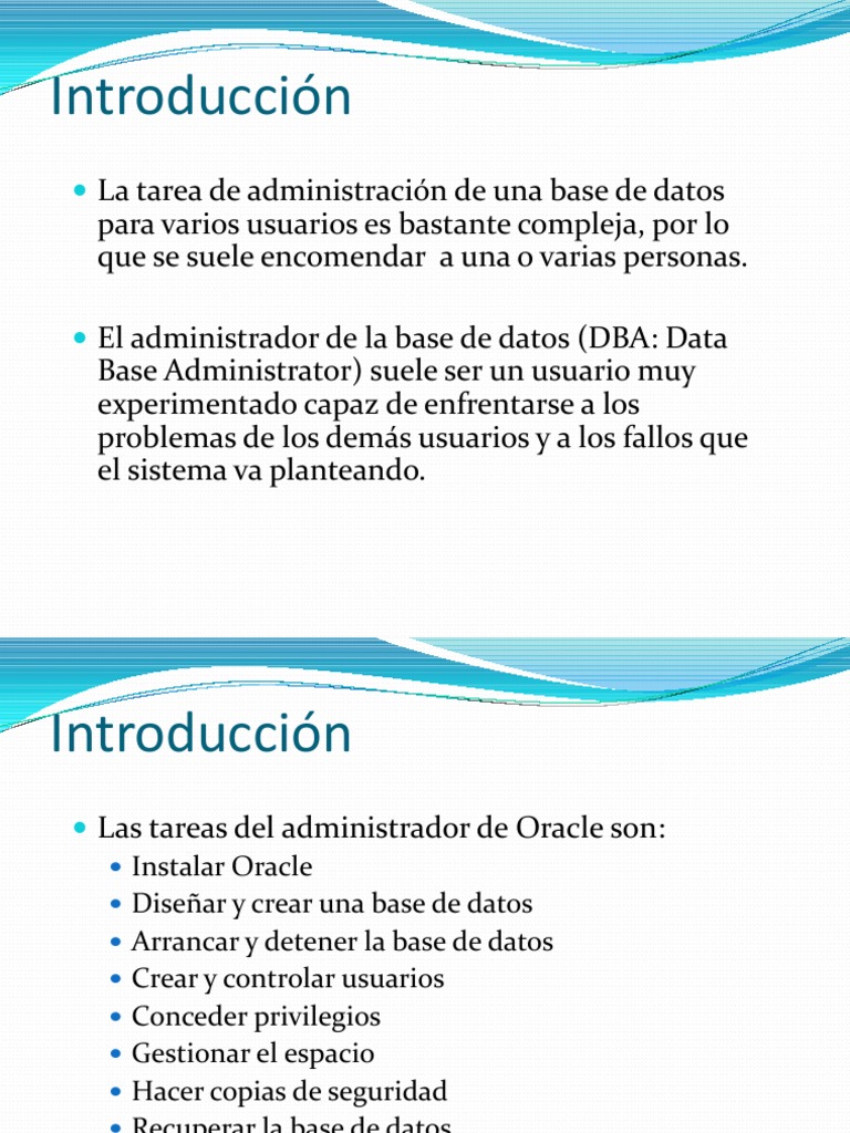 Curso de Oracle Rapido | PDF | Base de datos Oracle | SQL