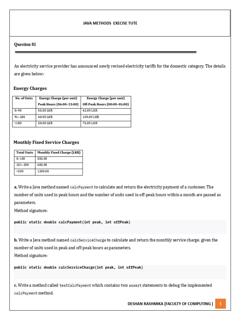 Methods Final Exam Target Paper | PDF | Method (Computer Programming) | Parameter (Computer ...