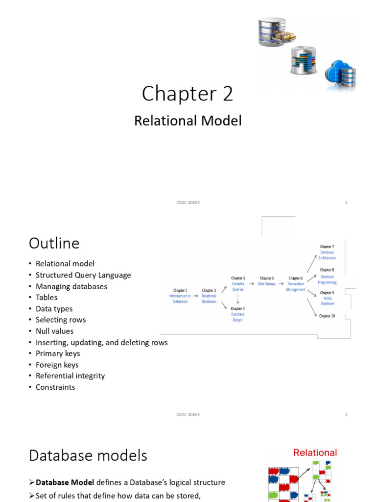 Chapter 2.1 | PDF | Relational Model | Relational Database
