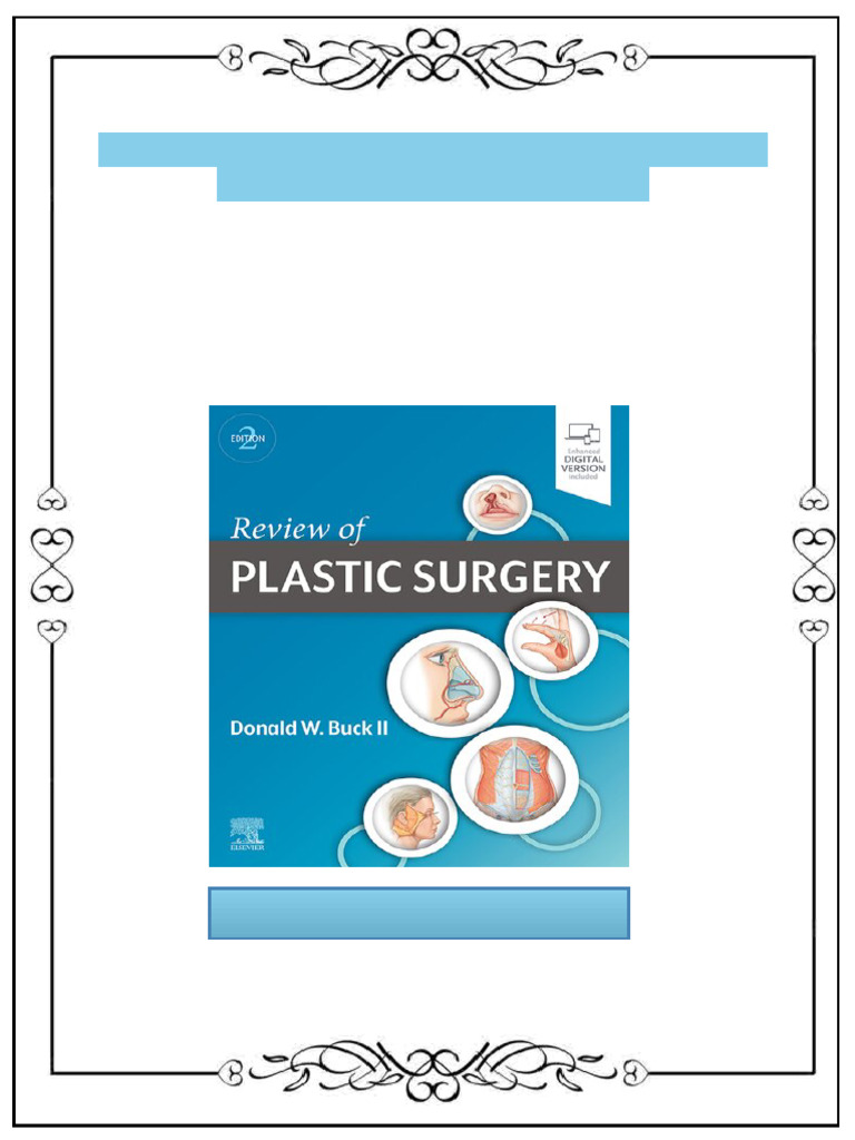 Review of Plastic Surgery 2nd Edition Donald W. Buck Ii - eBook PDF ...
